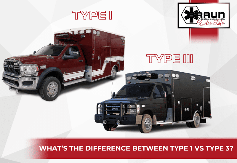 What’s the Difference Between a Type I vs. Type III Ambulance? - Braun ...